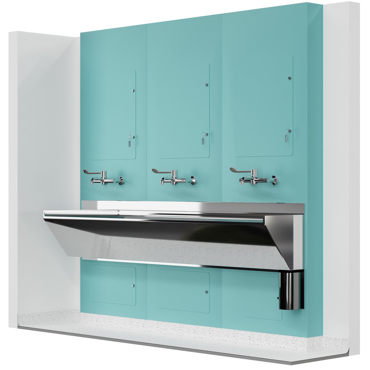 Healthcare IPS - Integrated plumbing system - Clinical IPS - Hygipod