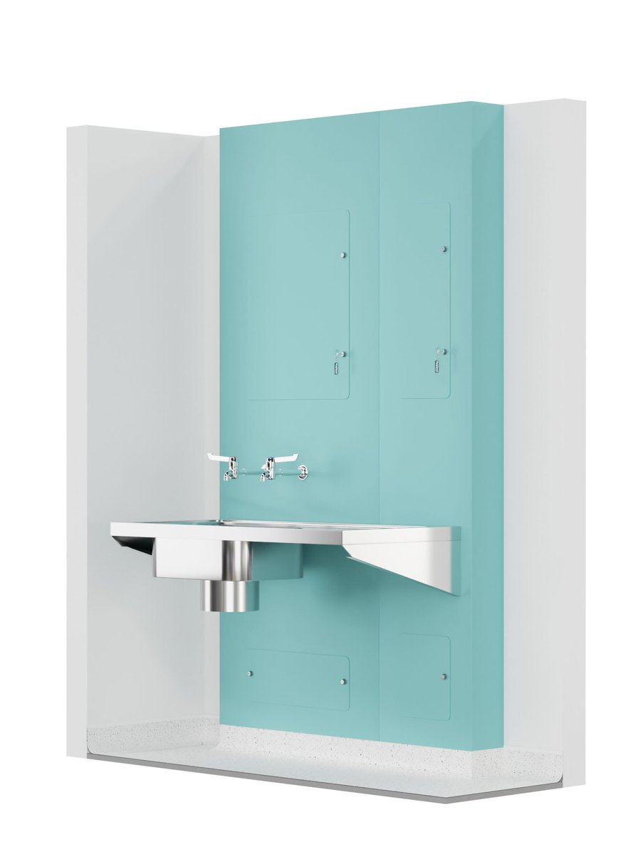 Healthcare IPS - Integrated plumbing system - Clinical IPS - Hygipod